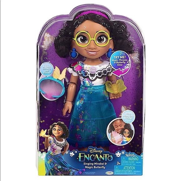 Disney | Toys | Rare Disneyencanto Singing Mirabel Doll Magical Light ...